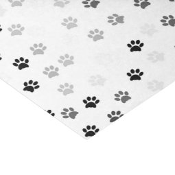 Paw Prints Tissue Paper for Dog Lovers | Zazzle