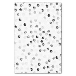 Paw Prints Tissue Paper for Dog Lovers | Zazzle