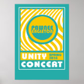 PAWNEE EAGLETON UNITY CONCERT POSTER | Zazzle