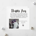 Pawsitively Grateful Custom Photo Thank You Card | Zazzle