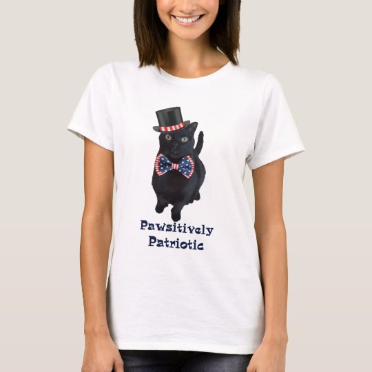 Pawsitively Patriotic T-Shirt | Zazzle.com
