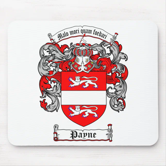 Payne Coat of Arms - Mouse Pad | Zazzle