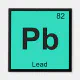 Pb - Lead Chemistry Periodic Table Symbol Element Magnet | Zazzle