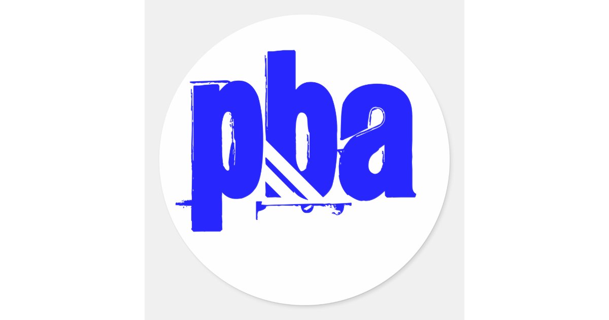 PBA Olympic Sticker | Zazzle
