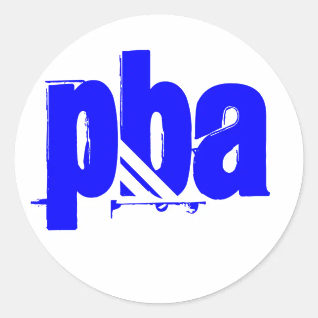 PBA Olympic Sticker | Zazzle
