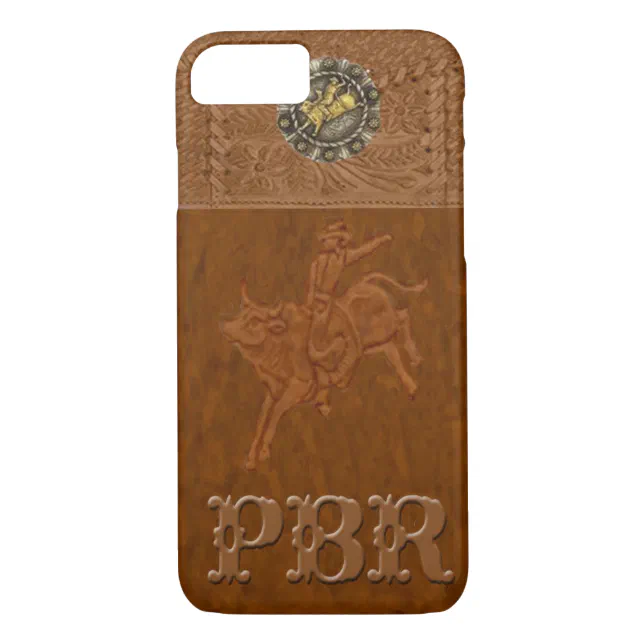 "PBR" Western Rodeo iPhone 7 case | Zazzle