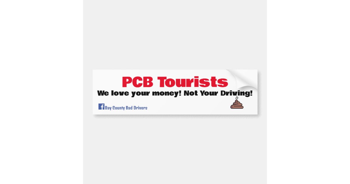 PCB Tourists Bumper Sticker | Zazzle