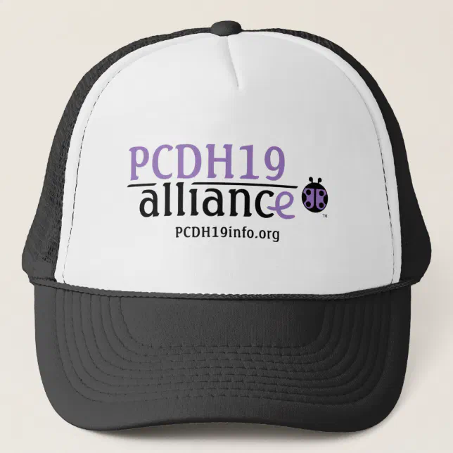 PCDH19 Alliance Logo Trucker Hat | Zazzle