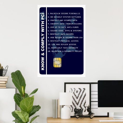 PCI Security Awareness Poster | Zazzle