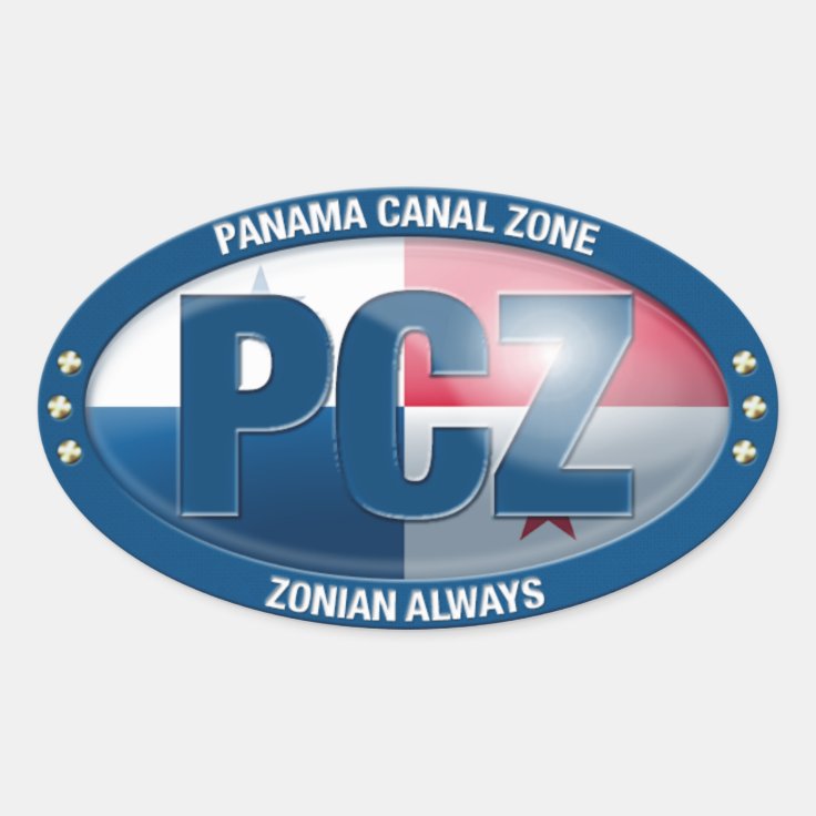 PCZ – Panama Canal Zone: Zonian Always, Sticker | Zazzle