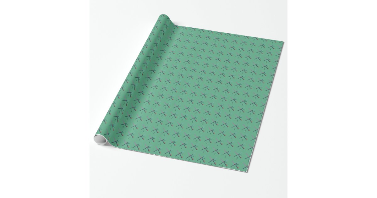 PDX Airport Carpet Wrapping Paper | Zazzle
