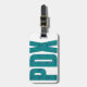 PDX Letters Portland Airport Carpet Luggage Tag | Zazzle