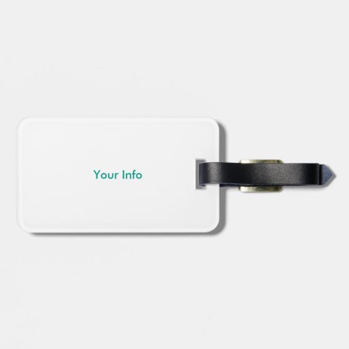 PDX Letters Portland Airport Carpet Luggage Tag | Zazzle