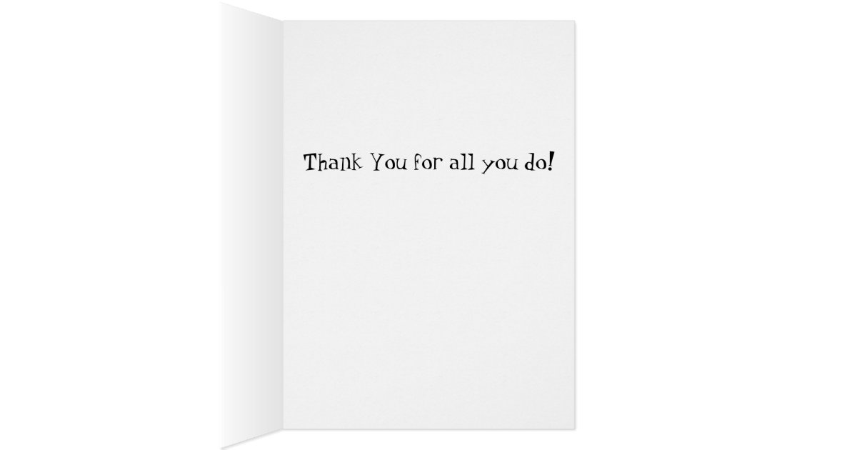 PE Teacher Thank You Card | Zazzle.com