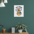 Pea-nerd Funny Nerd Peanut Pun Poster | Zazzle