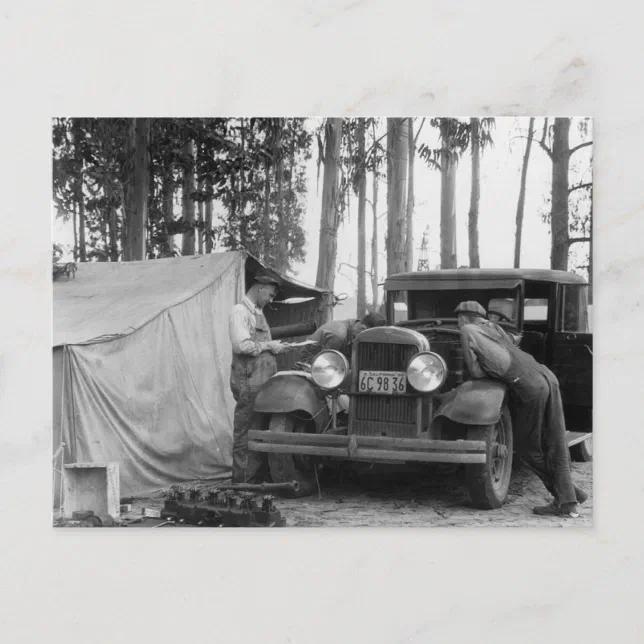 Pea pickers from Vermont: 1935 Postcard | Zazzle