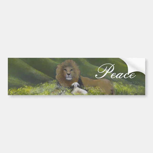 Peace Bumper Sticker | Zazzle