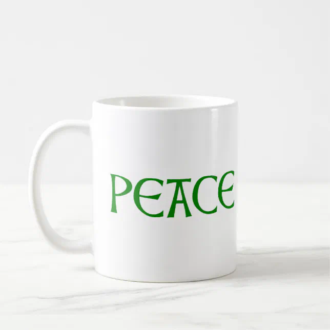 peace coffee mug | Zazzle