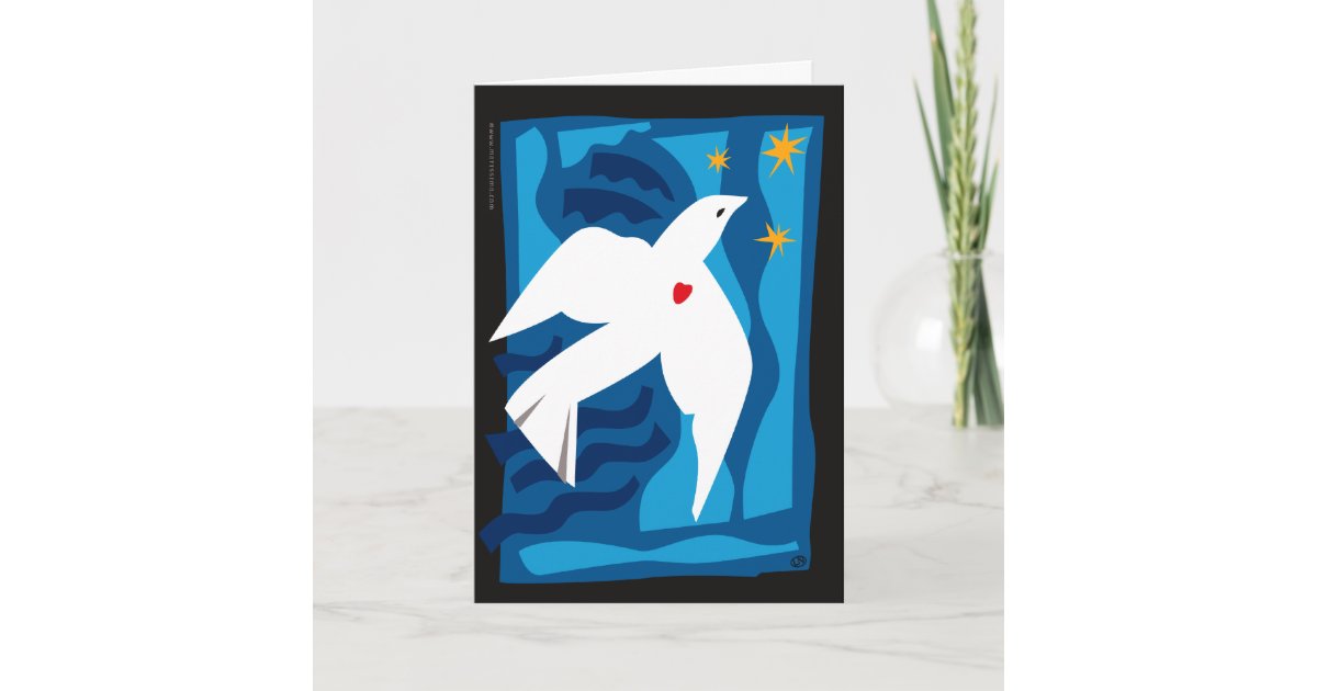 Peace Dove Holiday Card | Zazzle