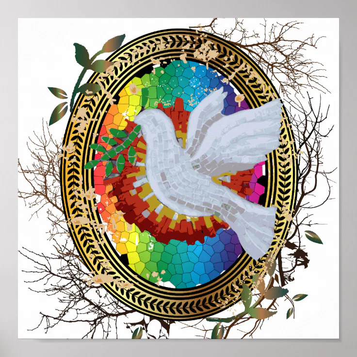 Peace Dove Poster | Zazzle