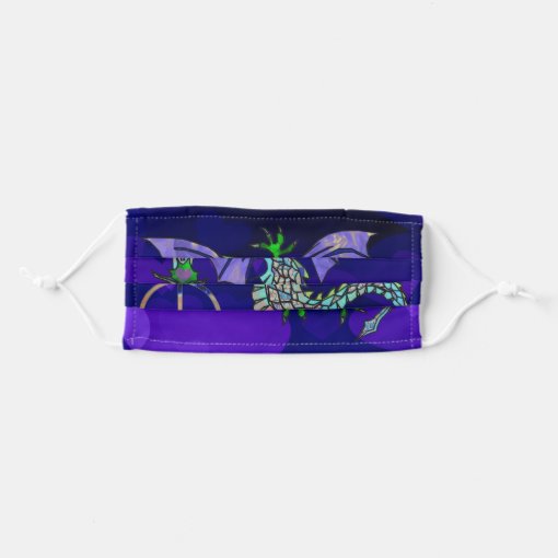 Peace Dragon Adult Cloth Face Mask | Zazzle