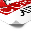 Peace Love Cure AIDS HIV Poster | Zazzle