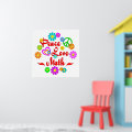 Peace Love Math Poster | Zazzle