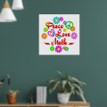 Peace Love Math Poster | Zazzle