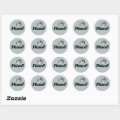 Peace on Earth Peaceful world design Classic Round Sticker | Zazzle