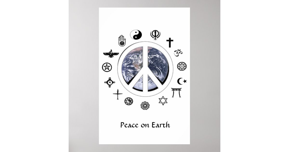 Peace on Earth Poster | Zazzle