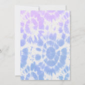 Peace Out 30s Hello 40 Tie Dye 40th Birthday Invitation | Zazzle