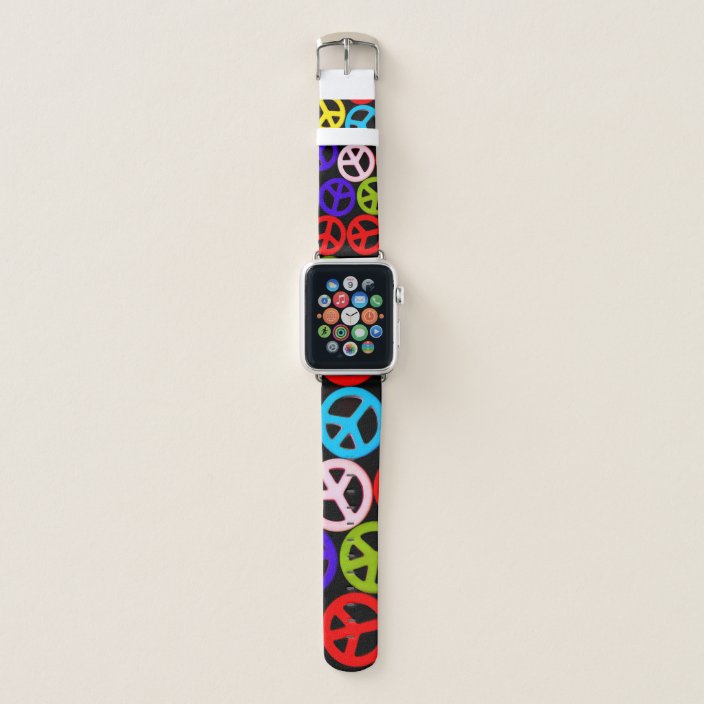 Peace Out Apple Watch Band | Zazzle.com