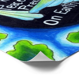 Peace Pals ~ May Peace Prevail On Earth Poster | Zazzle