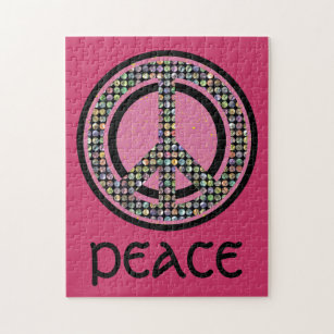 Peace Sign Jigsaw Puzzles | Zazzle