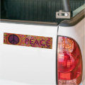 Peace Sign Bumper Sticker | Zazzle