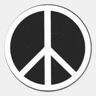Peace Sign Stickers | Zazzle