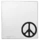 Peace Sign Cloth Napkin | Zazzle