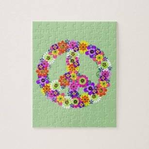 Peace Sign Jigsaw Puzzles | Zazzle