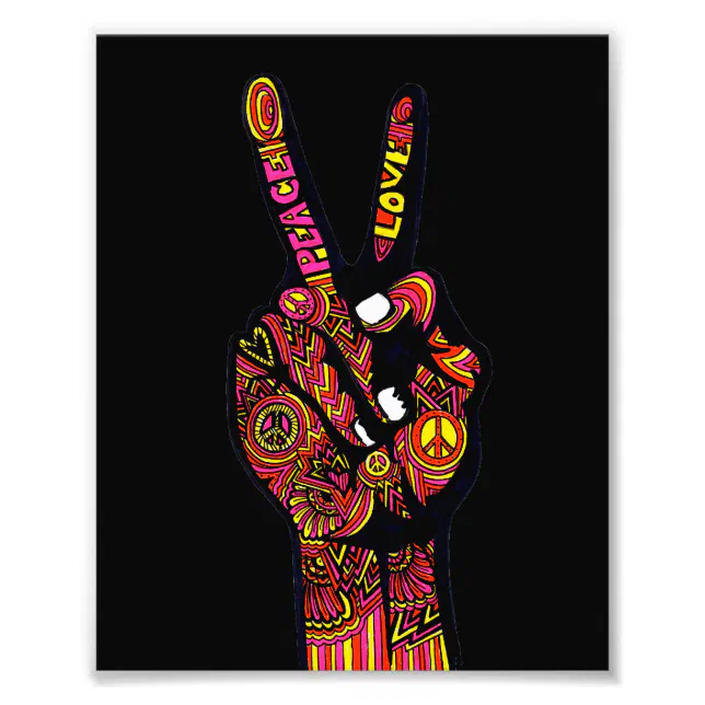 Peace Sign Hand | Zazzle