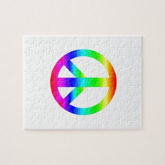 Peace Sign Jigsaw Puzzle | Zazzle