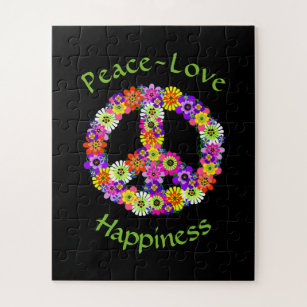 Peace Sign Jigsaw Puzzles | Zazzle
