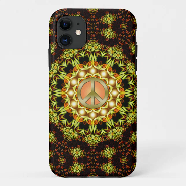 Peace Sign Nature Energy iPhone 5 Case | Zazzle