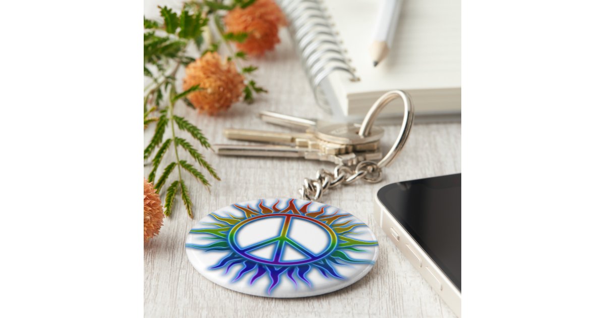 Neon Colored Peace Signs