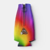 Peace Sign Tie- Dye Poop Emoji Can/bottle Cooler | Zazzle