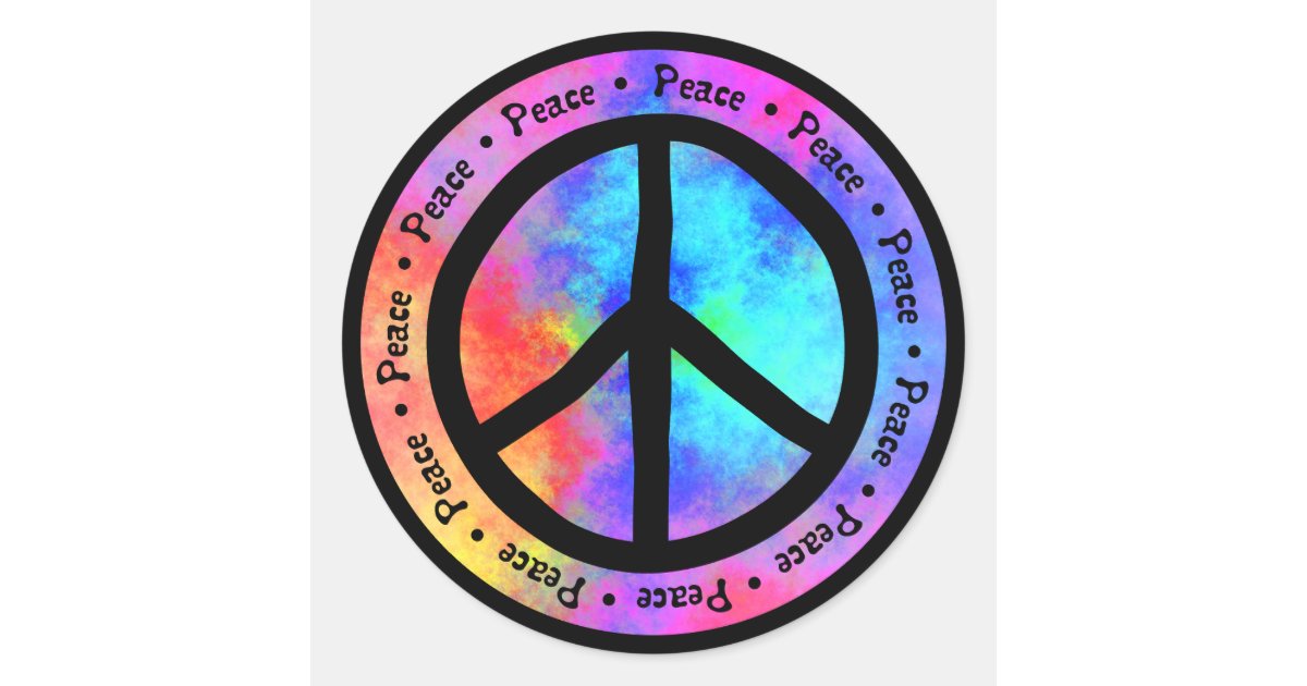 Peace Sticker | Zazzle