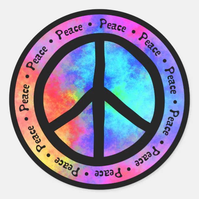 Peace Sticker | Zazzle