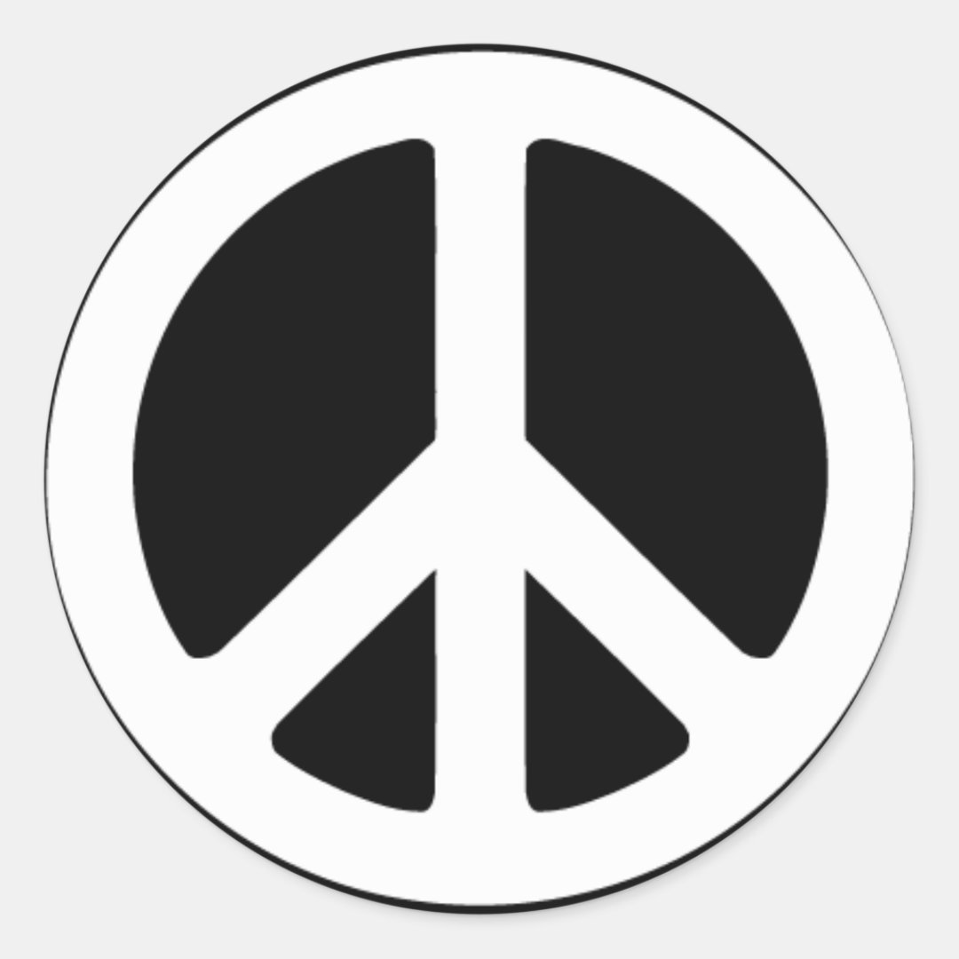 Peace Sticker | Zazzle