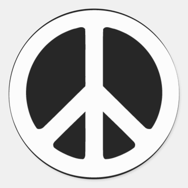 Peace Sticker | Zazzle