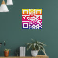 Peace ☮ Symbol -- QR Code Poster | Zazzle