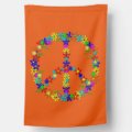 peace symbols, house flag | Zazzle